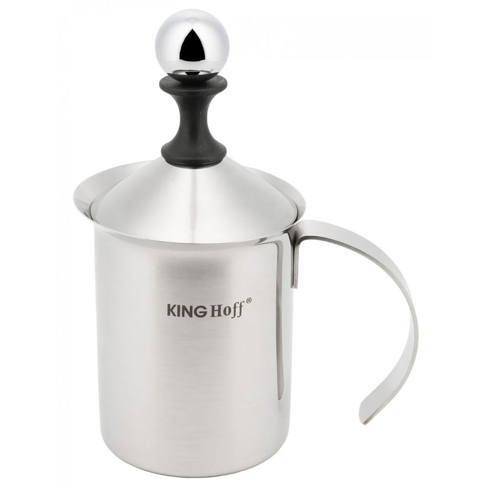 Kinghoff Posuda za mleko sa mutilicom za penu 0.4L KH3125