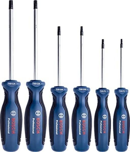 Bosch 6-delni set odvijača Torx, 1600A01V09