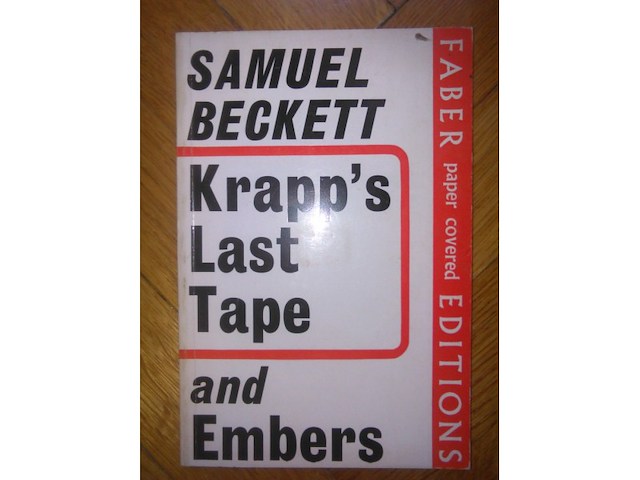 Samuel Beckett - Krapp`s Last Tape/ Embers