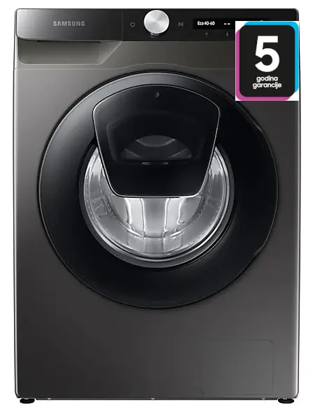 Samsung WW70T552DAX Mašina za pranje veša, 7 kg, Crna