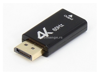 Adapter DisplayPort 1.4 (M) - HDMI 2.0 (F) crni