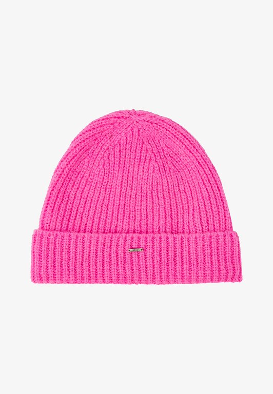 MEXX Ženska kapa Beanie roze