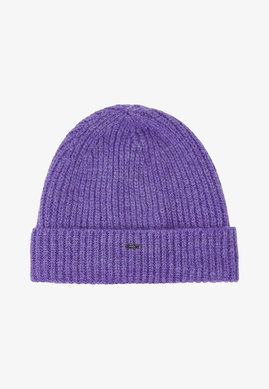 MEXX Ženska kapa Beanie ljubičasta