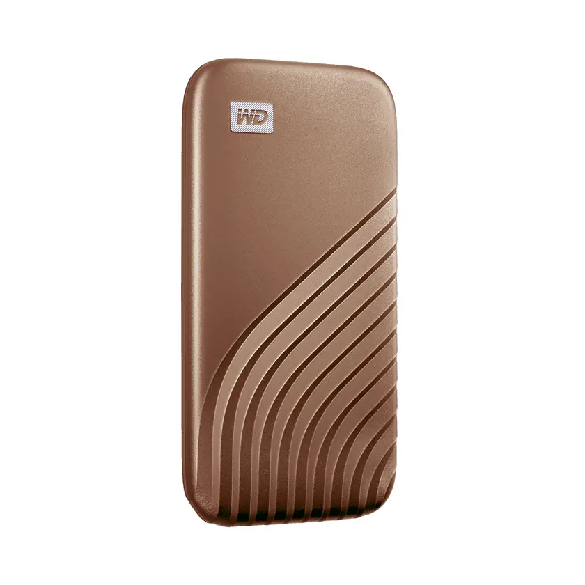 WESTERN DIGITAL SSD 500GB My Passport Portable zlatni