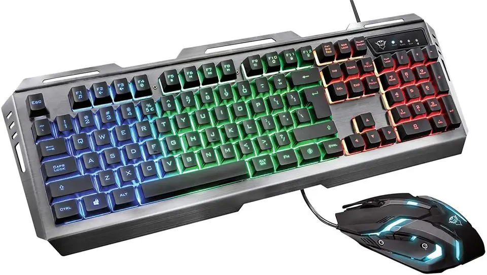 TRUST Gaming tastatura i miš GXT 845 Tural Combo