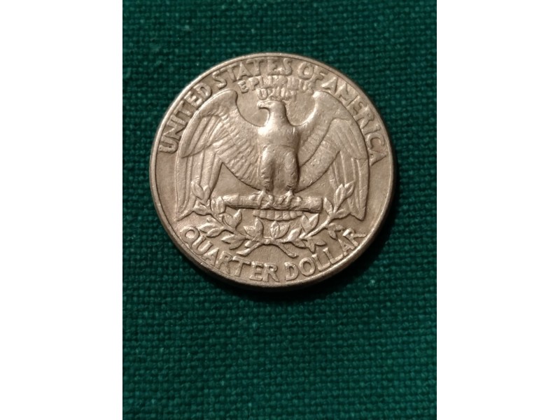 1/4 dolara 1980d SAD