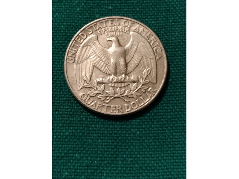1/4 dolara 1988d SAD