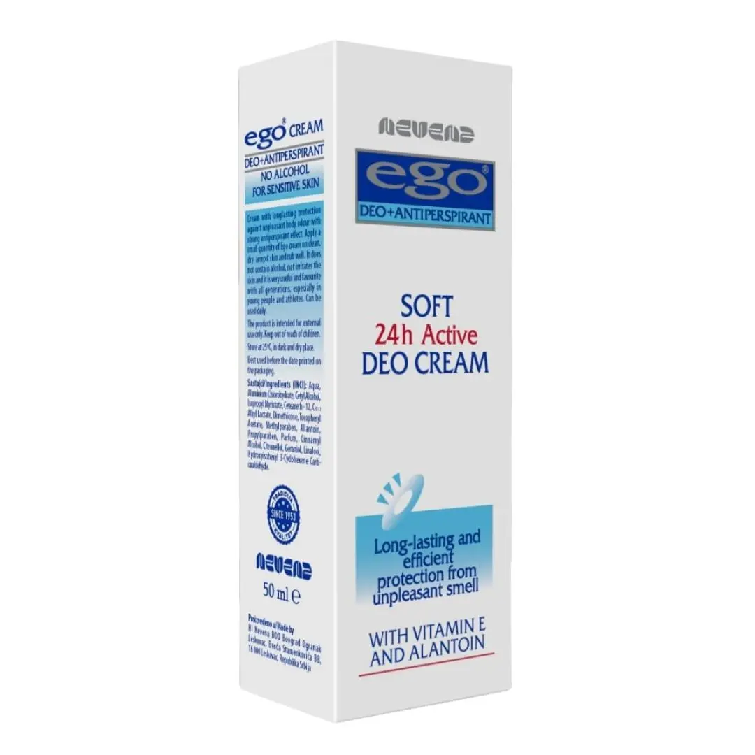NEVENA Antibakterijska i Antiperspirant krema Ego Deo Soft 50 ml