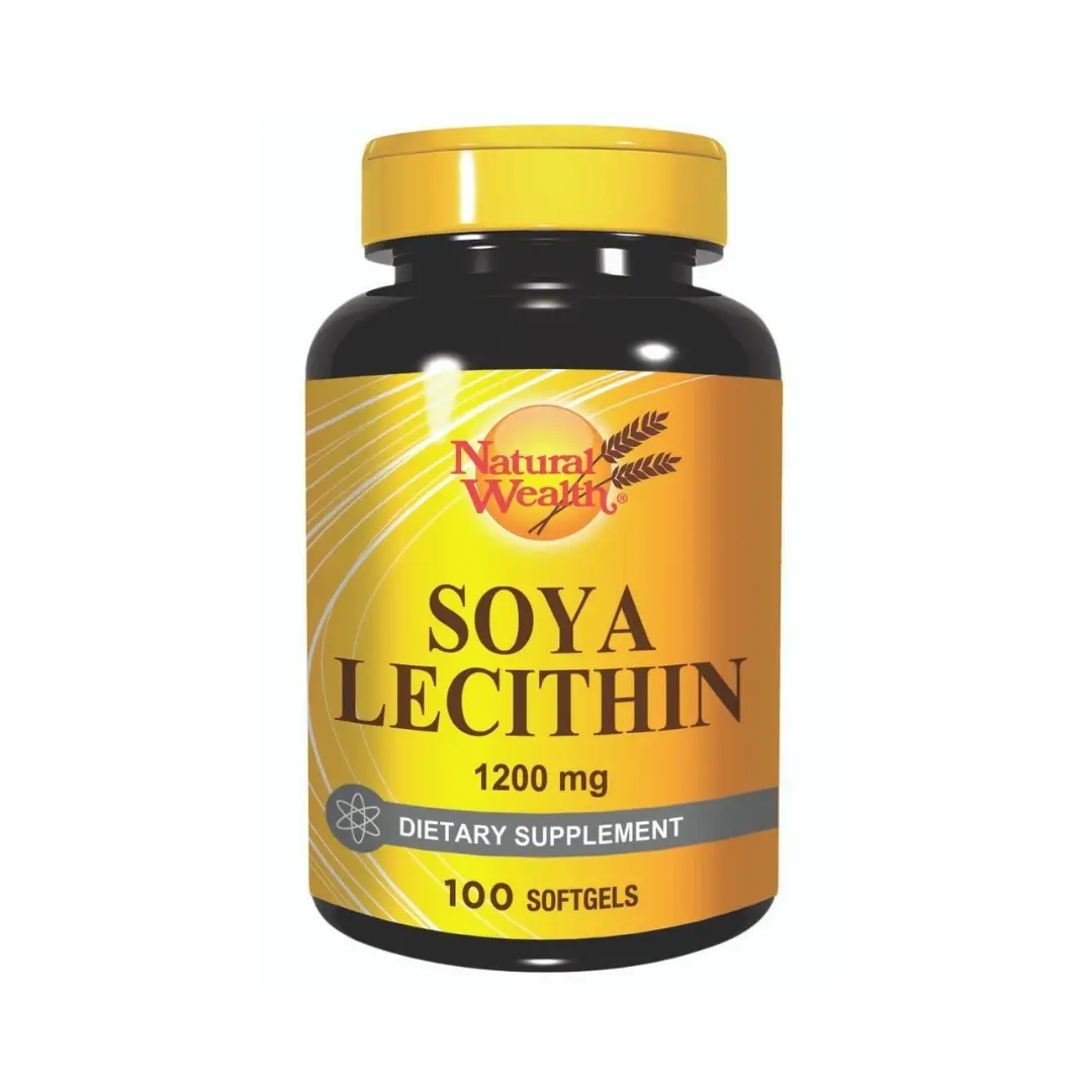 NATURAL WEALTH Kapsule Soya Lecithin 1200mg 100/1