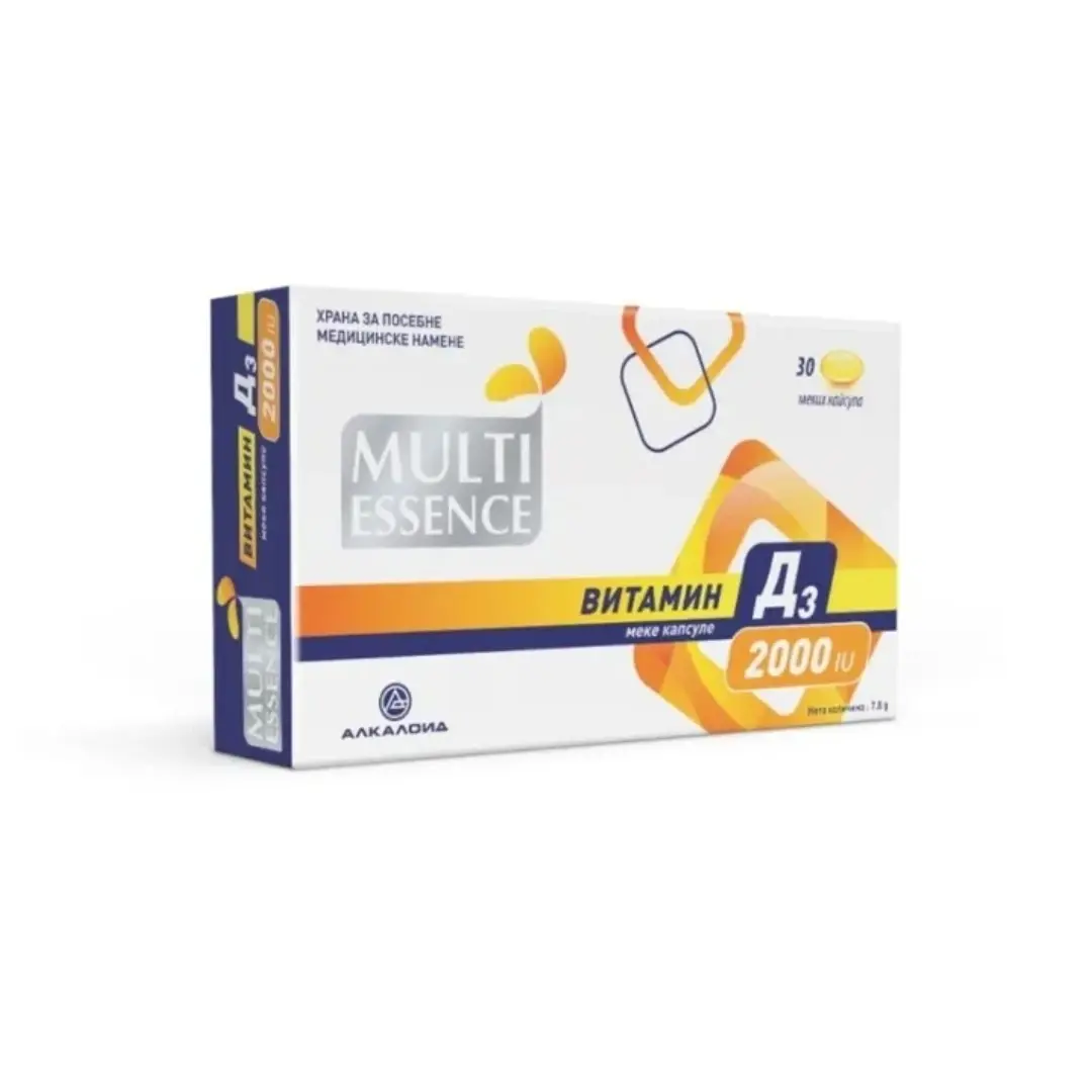 ALKALOID Vitamin D3 2000 IU Multi Essence 30/1