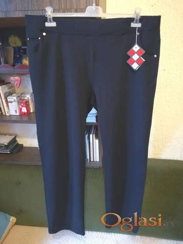 Nove zenske pantalone za punije dame i devojke Tommy Life Teget 52 54 Novo