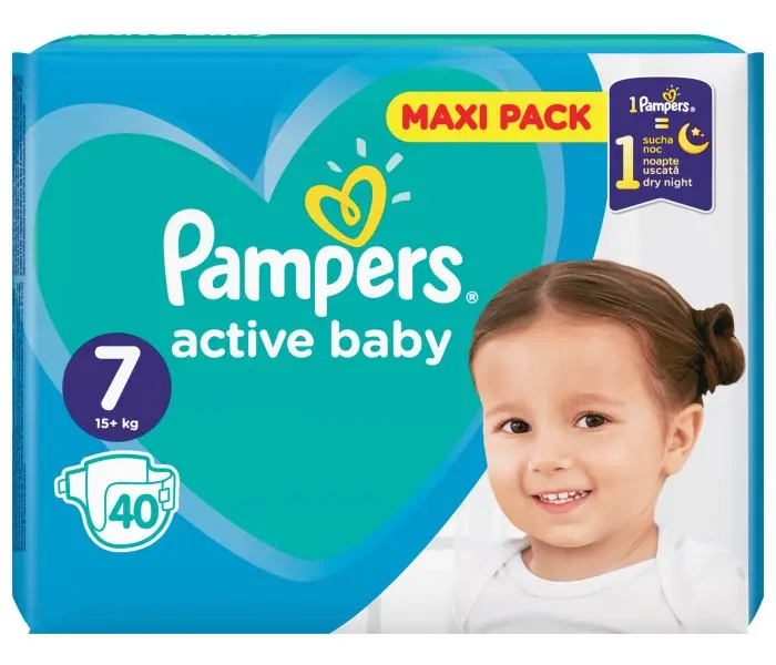 PAMPERS Pelene Active Baby 7 40/1