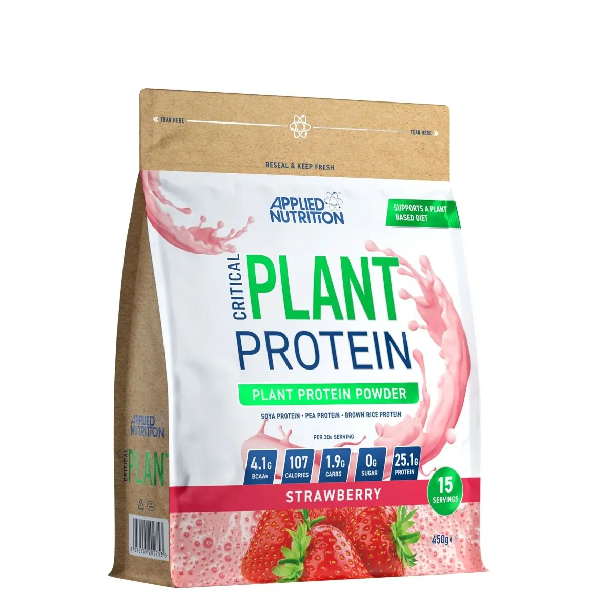 APPLIED NUTRITION Veganski Plant protein Critical jagoda 450g