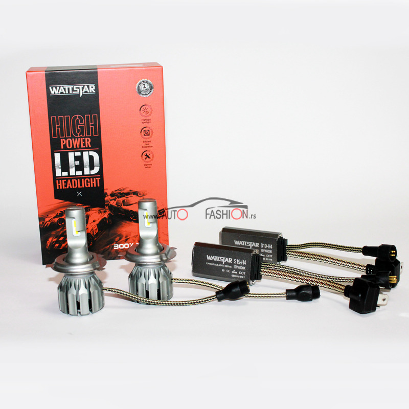 LED set H4 Wattstar