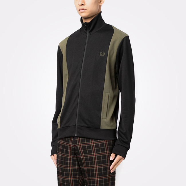 Fred Perry Glitch Graphic Track Jacket