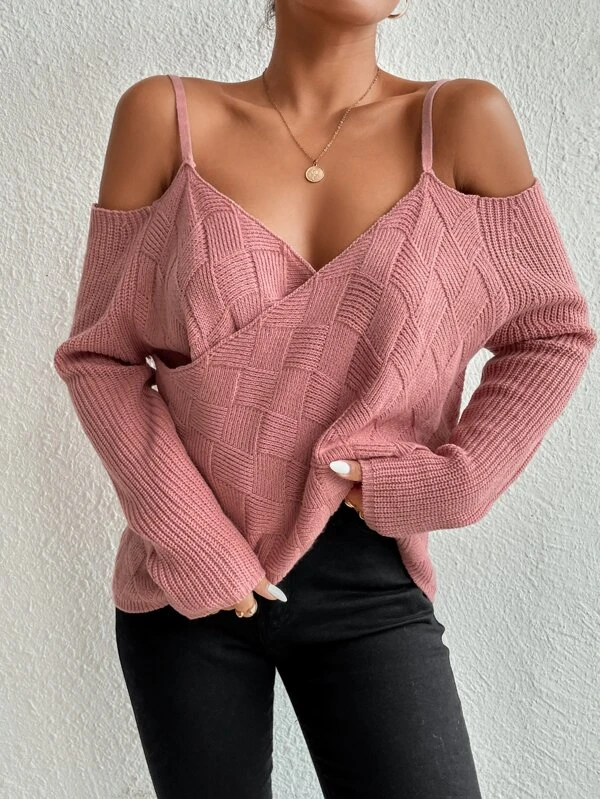 Unity Solid Cold Shoulder Jumper