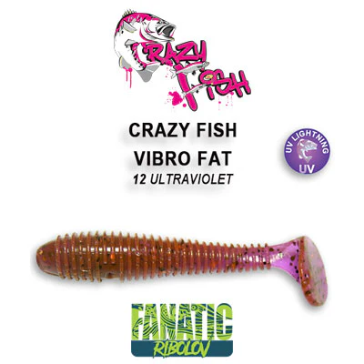 Vibro Fat 2.7"-71mm Crazy Fish