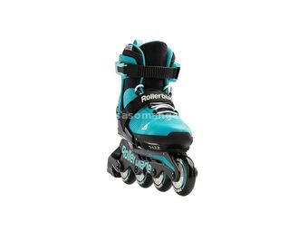 ROLLERBLADE Roleri deciji microblade aqua-black velicina 28-32