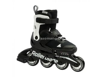 ROLLERBLADE Roleri deciji microblade black-white velicina 33-36.5