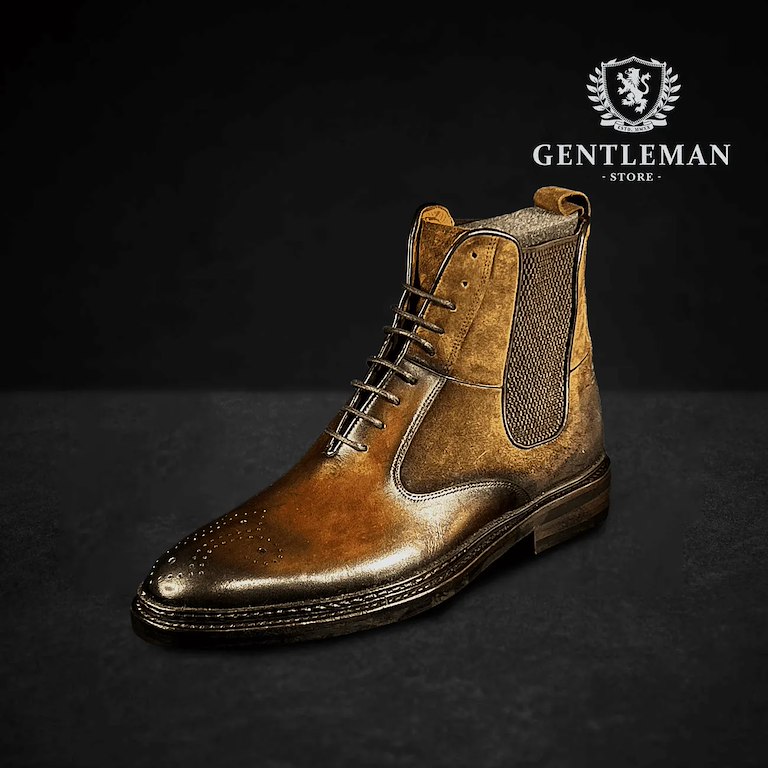 C012 | poluduboke kožne cipele GENTLEMAN SHOES