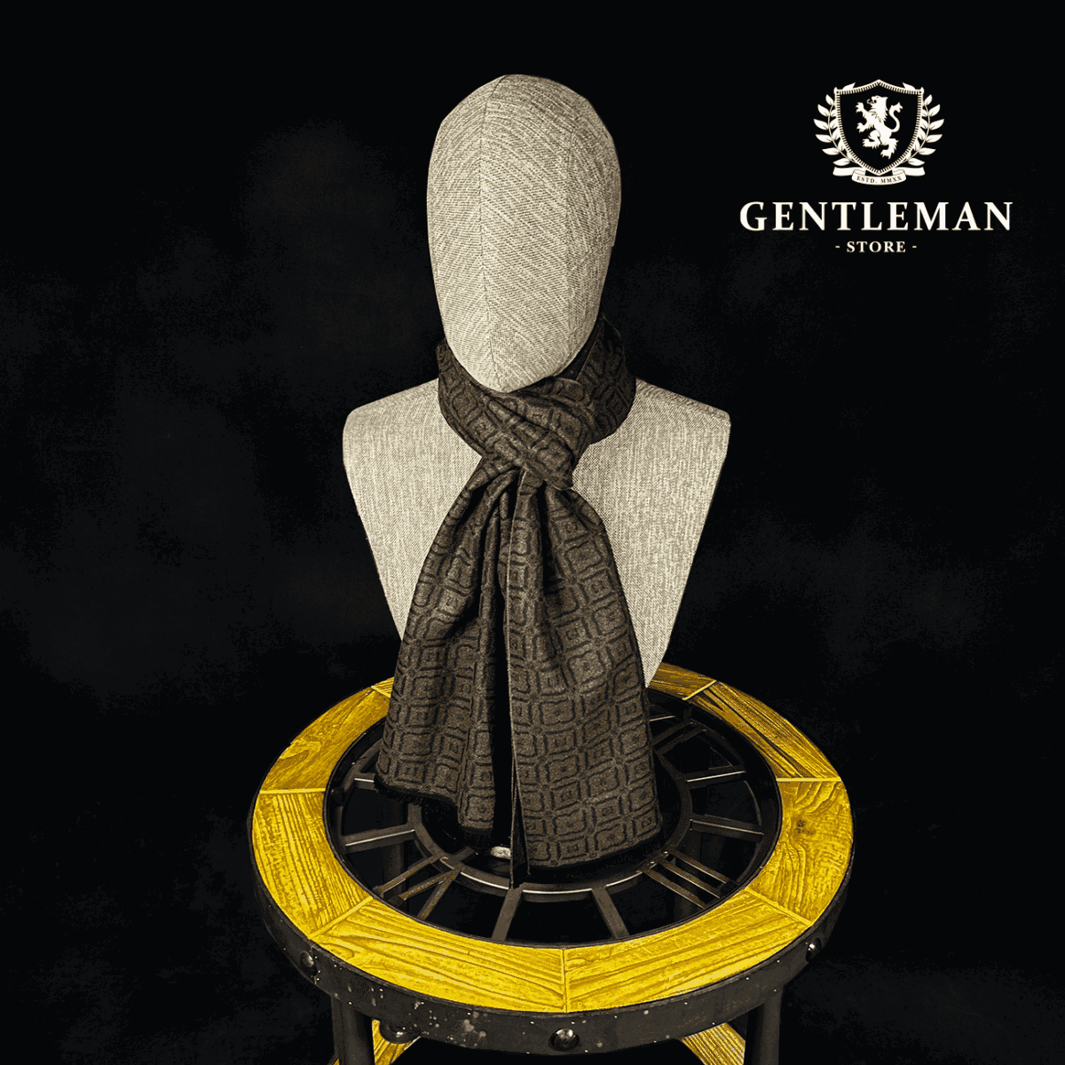 E25 | ELEGANTAN ŠAL – EŠARPA GENTLEMAN