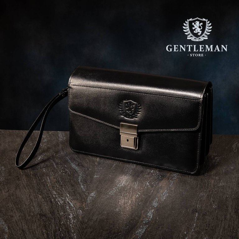 T0002 | KOŽNA RUČNA TORBICA GENTLEMAN
