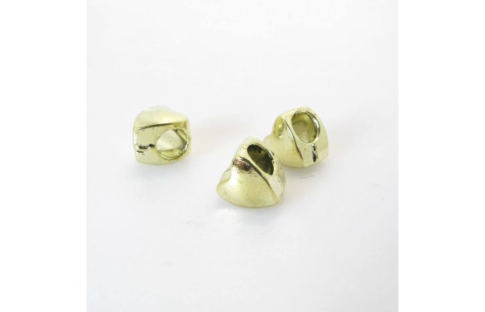 Metalna perla 8,5x8x7 mm, rupa oko 4.5 mm- boja antik zlatna ( R157AZ )