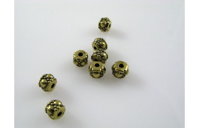 Metalna perla u boji anrtik bronze ( MKOK-R114AM )