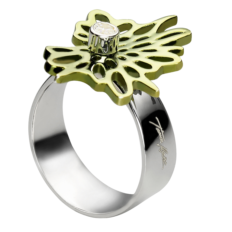 Prsten, Srebro, Lencia, Design, Tina Maze - Butterfly wings, 52010359