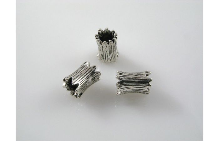 Metalna perla u boji anrtik srebra ( MKOK-R123AS )