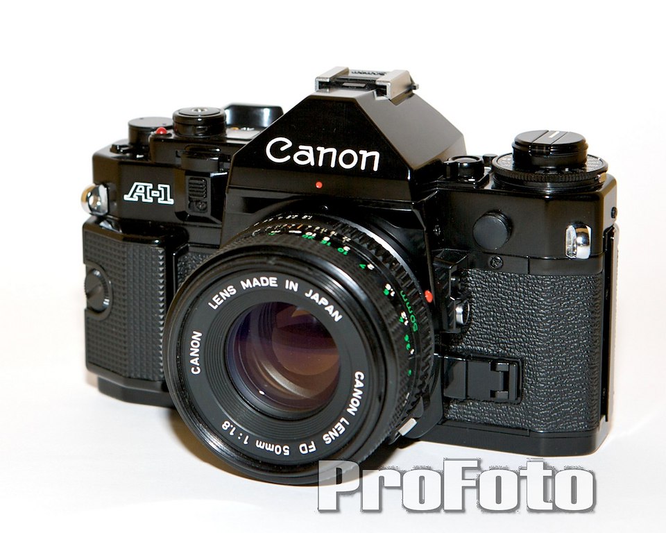 Canon A-1 + Canon FD 50mm f/1,8