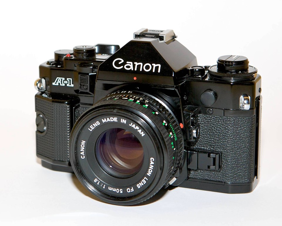 Canon A-1 + Canon FD 50mm f/1,8