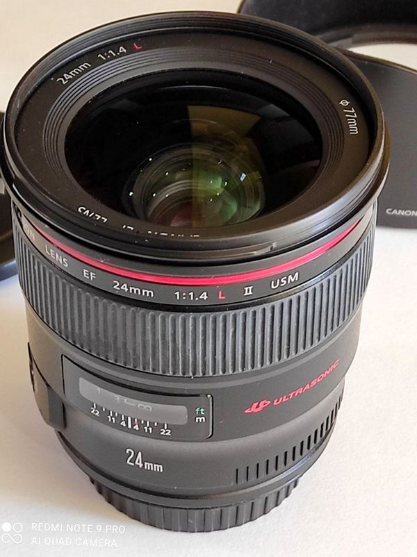 CANON EF 24MM F/1.4L II USM LENS