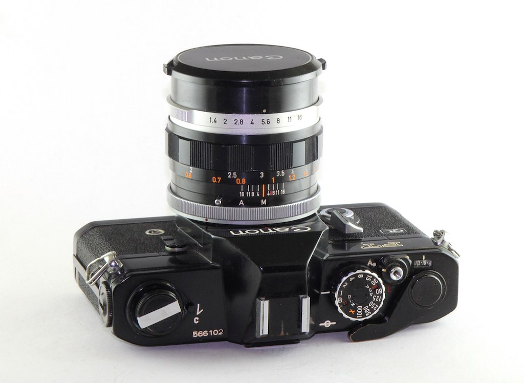 Canon FT (Black) + 50mm f/1,4 FL