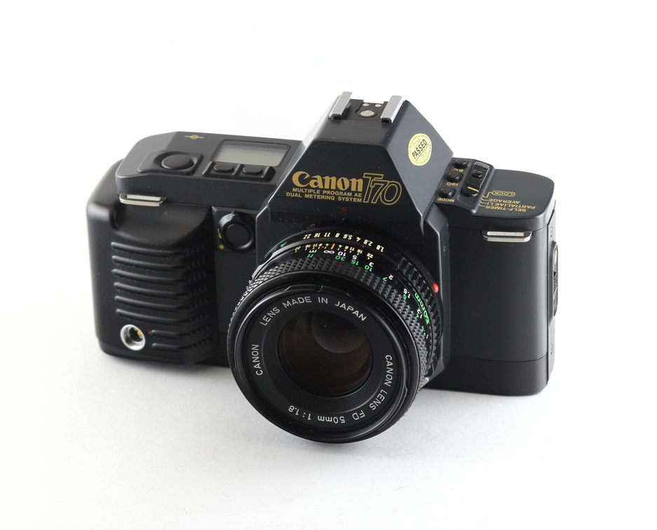 Canon T70 + FD 50mm f/1,8