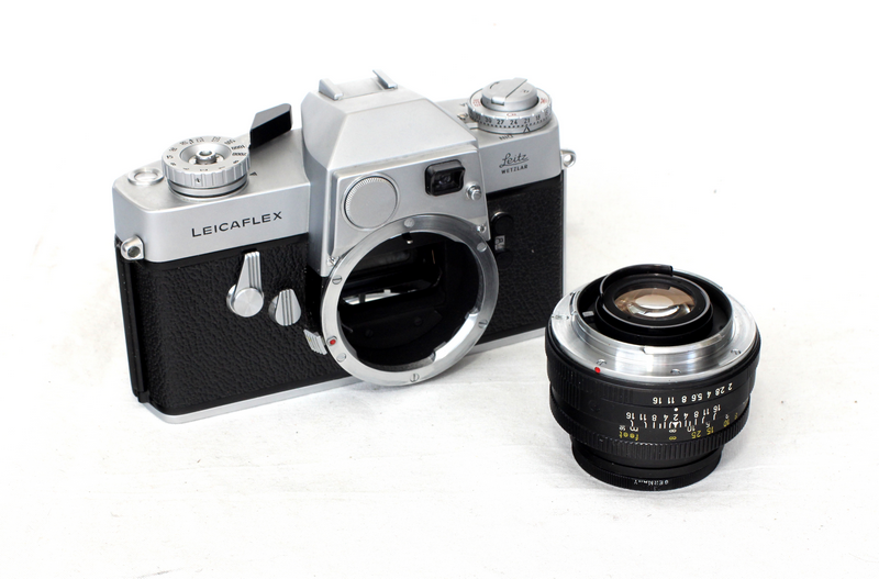 Leicaflex Standard + Summicron R 50mm f/2.0 + Case + Accessories