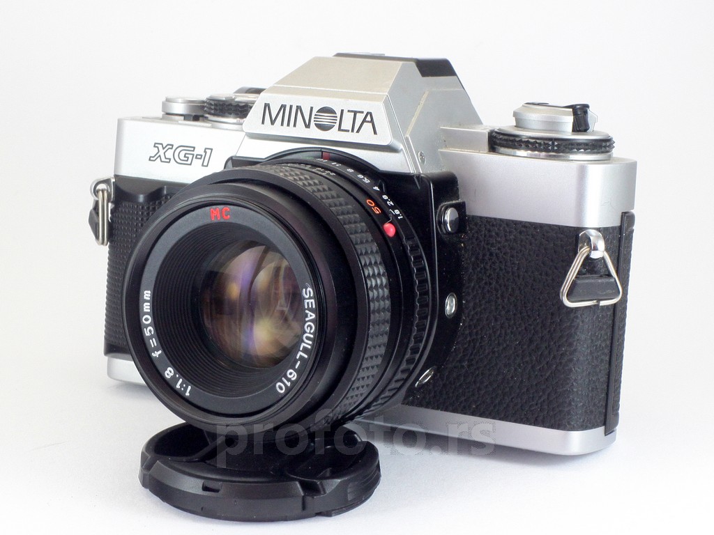 MINOLTA XG-1 + 50MM F/1.8 MD