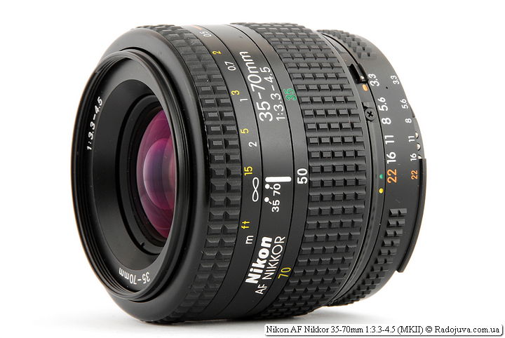 Nikon AF Nikkor 35-70mm 3.3-4.5 Lens