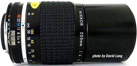 Nikon Nikkor 200mm f/4.0 AIS Lens