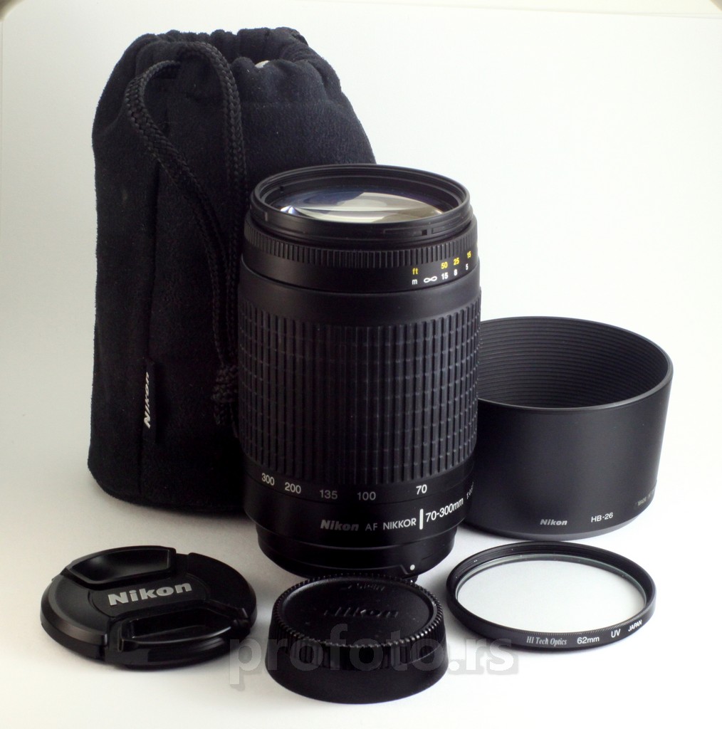 NIKON NIKKOR AF 70-300MM F/4-5.6 G