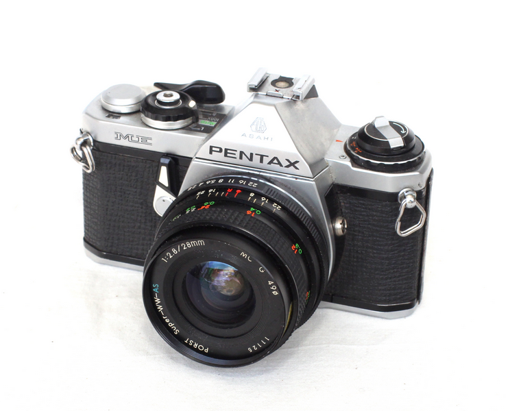 Pentax ME + Porst MC Super WW-AS 28mm f/2.8 PK