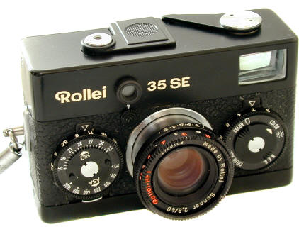 Rollei 35 SE Black Film Camera 40mm f/2.8