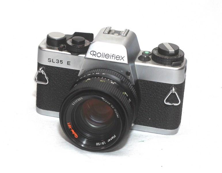 Rolleiflex SL 35 E Rollei HFT Planar 50mm f/1,8 QBM