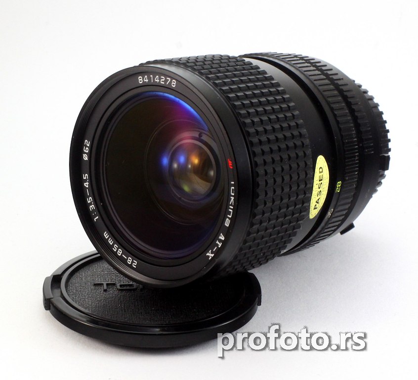 Tokina AT-X 28-85mm f/3.5-4.5 Zoom Lens Minolta MD
