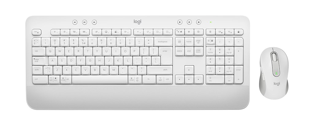 Bežična tastatura + miš Logitech MK650 US beli