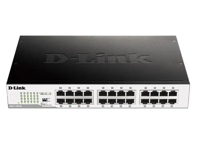 D-Link Switch 24-Port Gigabit Unmanaged Desktop DGS-1024DE