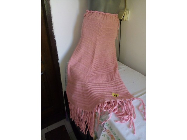 Nova Iwe knit tamno roze suknja M/L