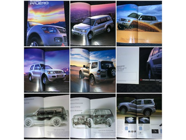 Katalog za Mitsubishi Pajero 3