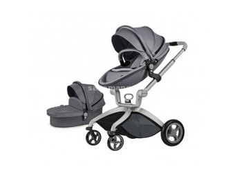 HOT MOM Kolica DARK GREY 2U1 (sportsko sediste+korpa) F22D.GREY