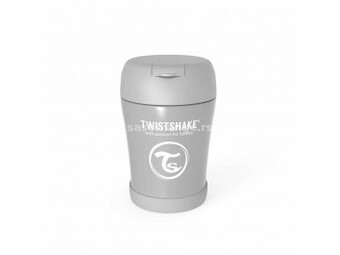 TWISTSHAKE TERMOS-POSUDA ZA HRANU 350ML PASTEL GREY TS78751